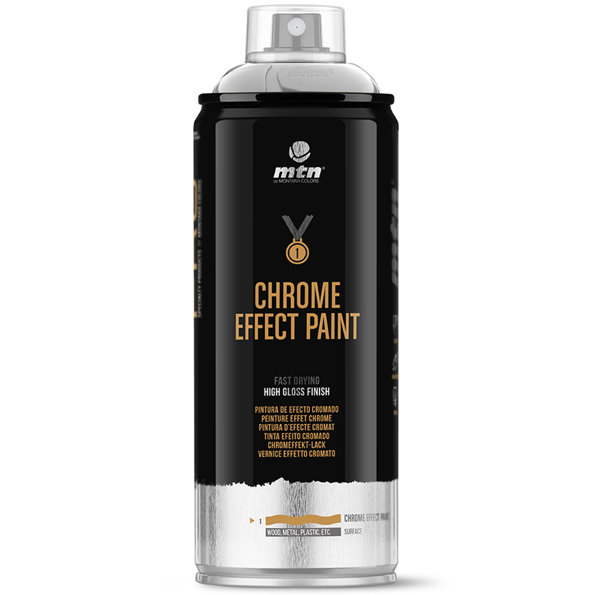 MTN Pro "Chrome Effect Paint" (400ml) | Graffitibox - Das Berliner Original