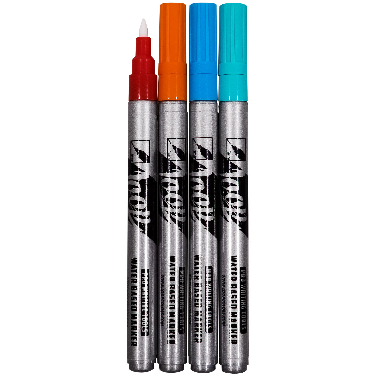 Loop "Paint Marker 4er Tryout Set - Strong Tones" (1mm) Loop Marker ...