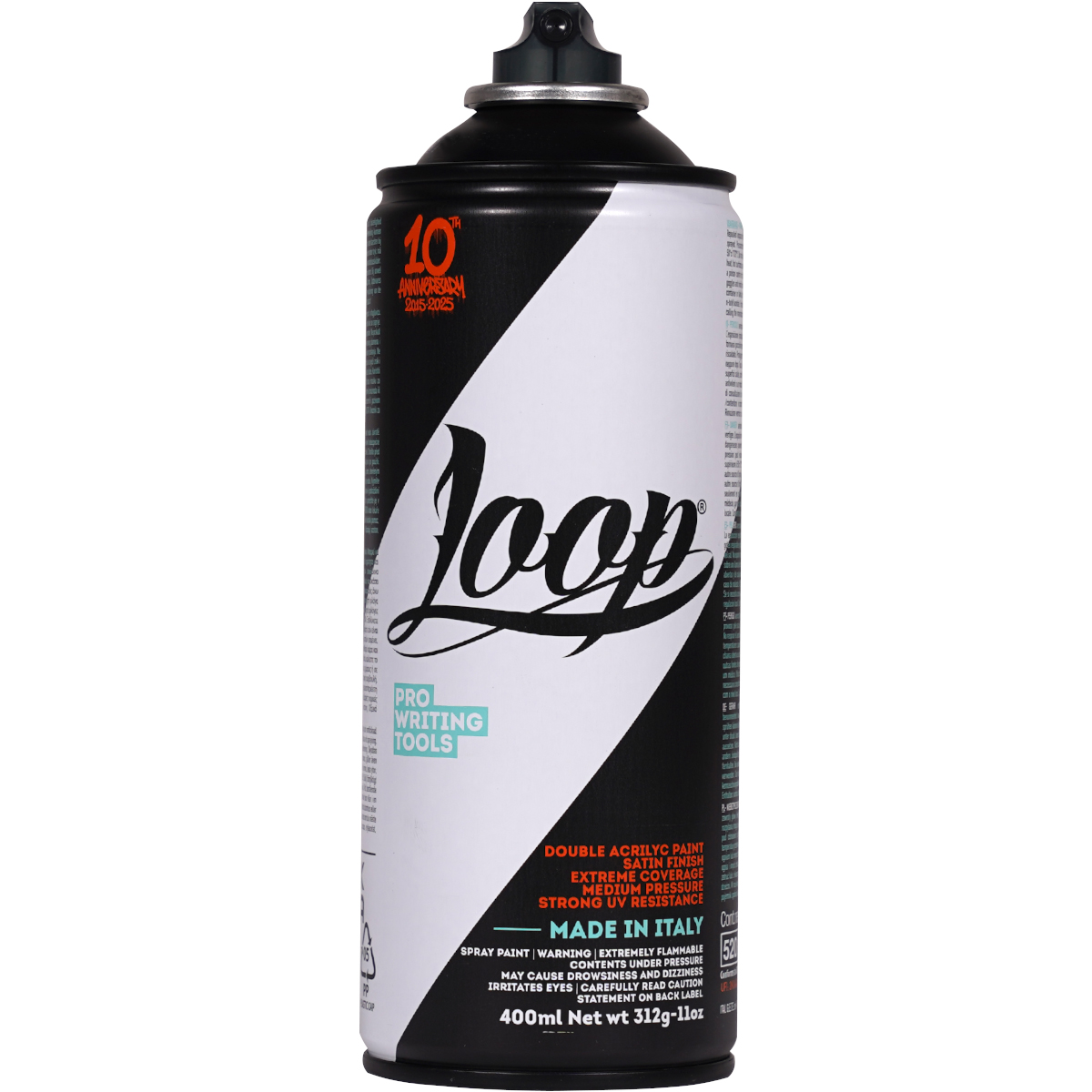 Loop "Paint - Black Gloss" (400ml) Graffitibox Shop Berlin ...
