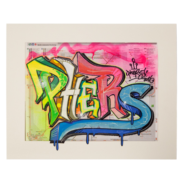 "Phers - Skizze XI (Original & in Passepartout)" 40x50cm | Zeichnungen ...