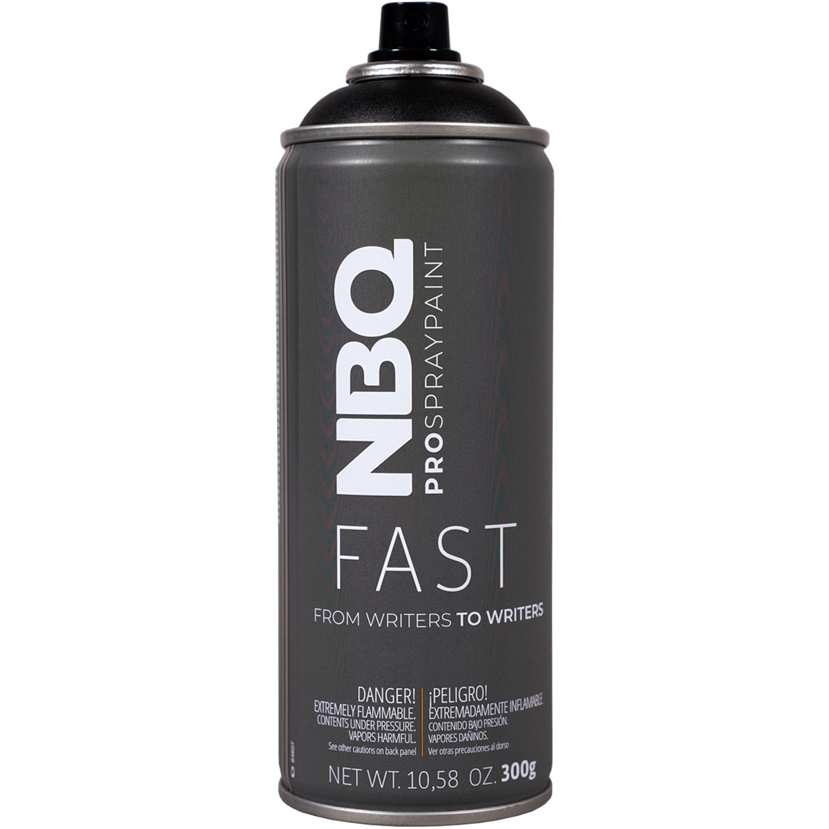 NBQ "New Fast" Pro Spraypaint - Black (400ml) Sprühdosen Graffitibox ...
