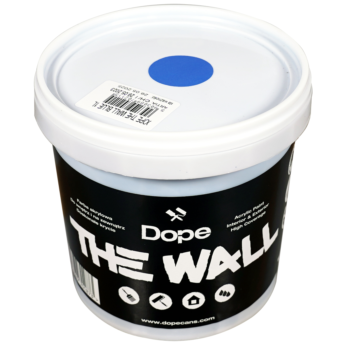 Dope Wandfarbe The Wall Acryl Premium 1 Liter Farben Graffitibox Shop ...