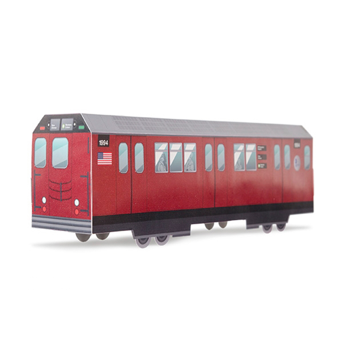 MTN "Mini Systems Train" - NYC Red Bird (verpackt) | Trains ...