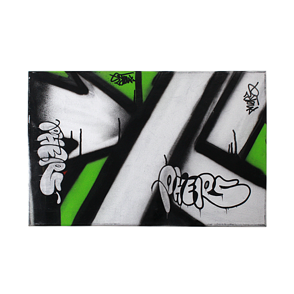 "Phers - Chrome Throw Ups 3/3 (Original)" 40x60cm | Leinwände | Kunst ...
