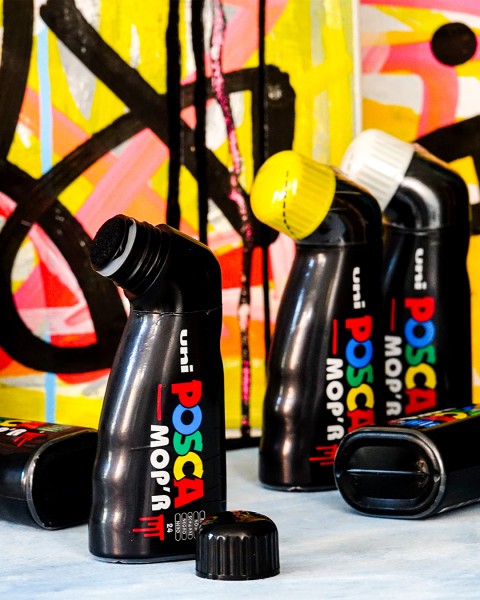 Uni Posca MOP´R "PCM-22" Round Mop Marker (3-19mm) Graffitibox Shop ...